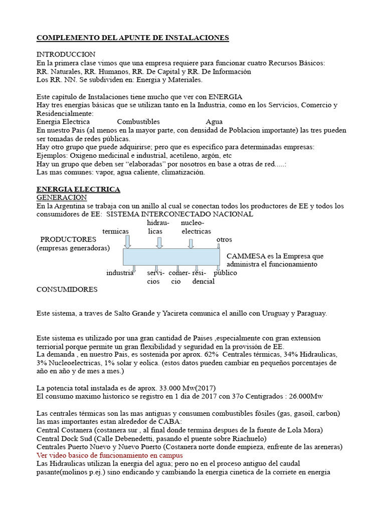 2-Complemento Instalaciones | PDF | Vapor | Agua