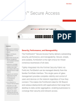 FortiGate 200F Datasheet Overview | PDF
