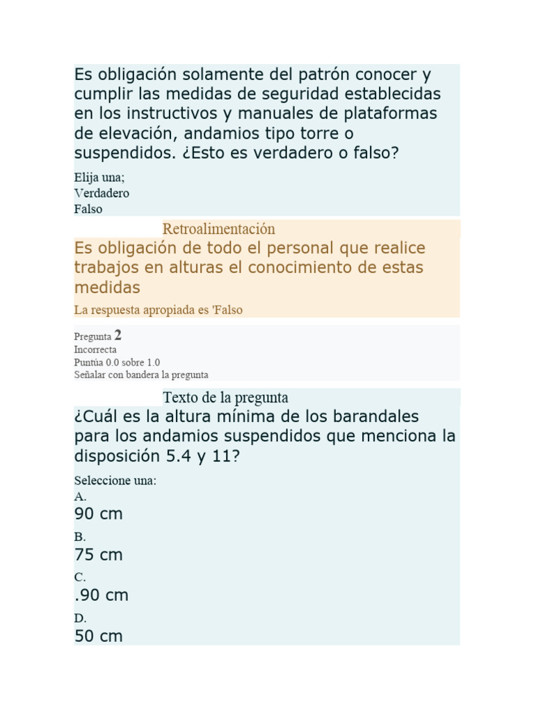 NOM-009-STPS-2011 (Parte II) Condiciones de Seguridad para Realizar Trabajos en Altura ...