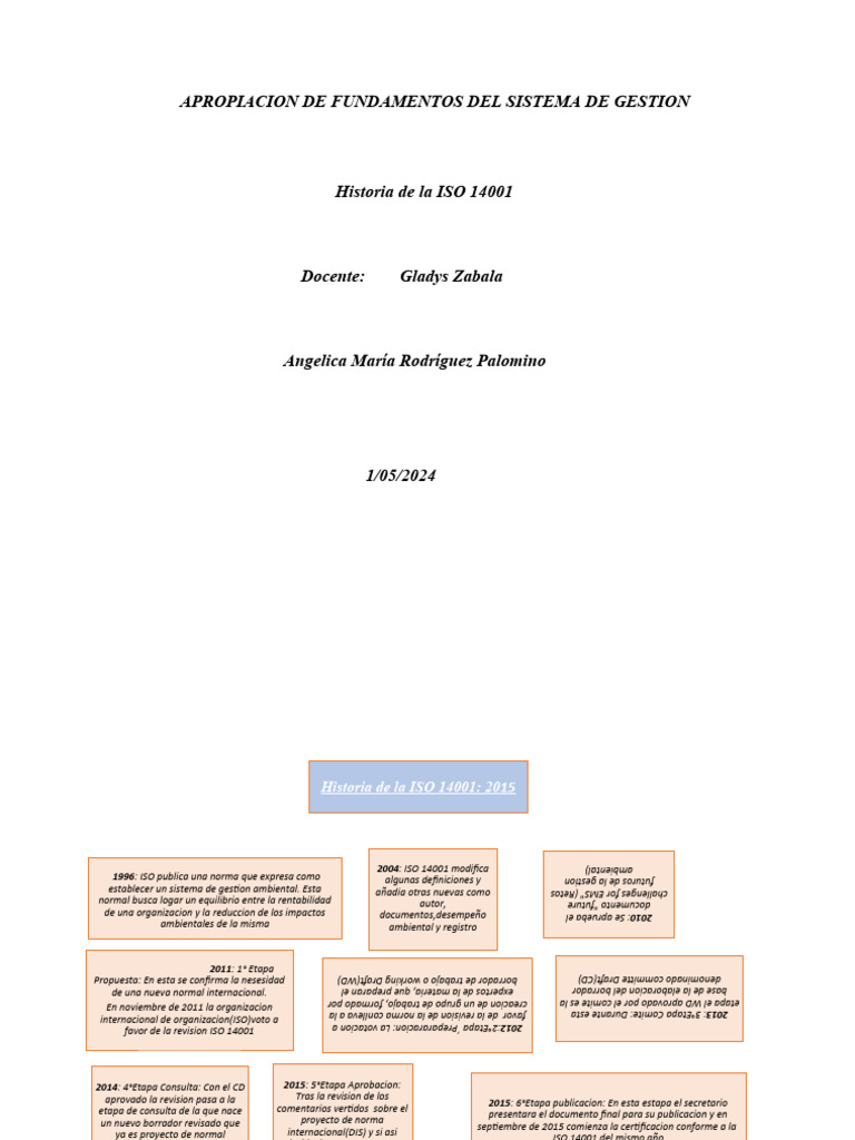 Iso 14001 | PDF | Organización internacional para la estandarización ...