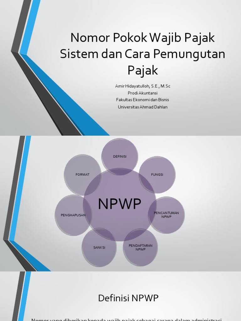 NPWP | PDF | Hukum
