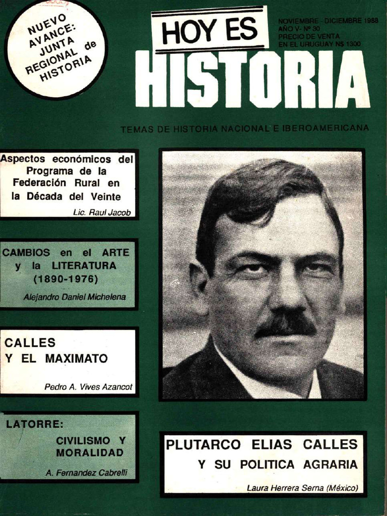 N 30 Hoy Es Historia Nov Dic 1988 Pdf
