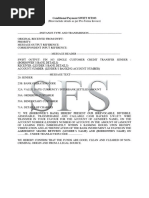 SAMPLE MT103 (IBCP) Via SWIFT PDF | PDF | Business | Finance & Money ...