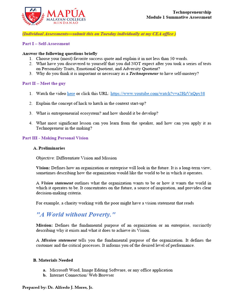M1 Assessment | Download Free PDF | Rubric (Academic) | Human Communication