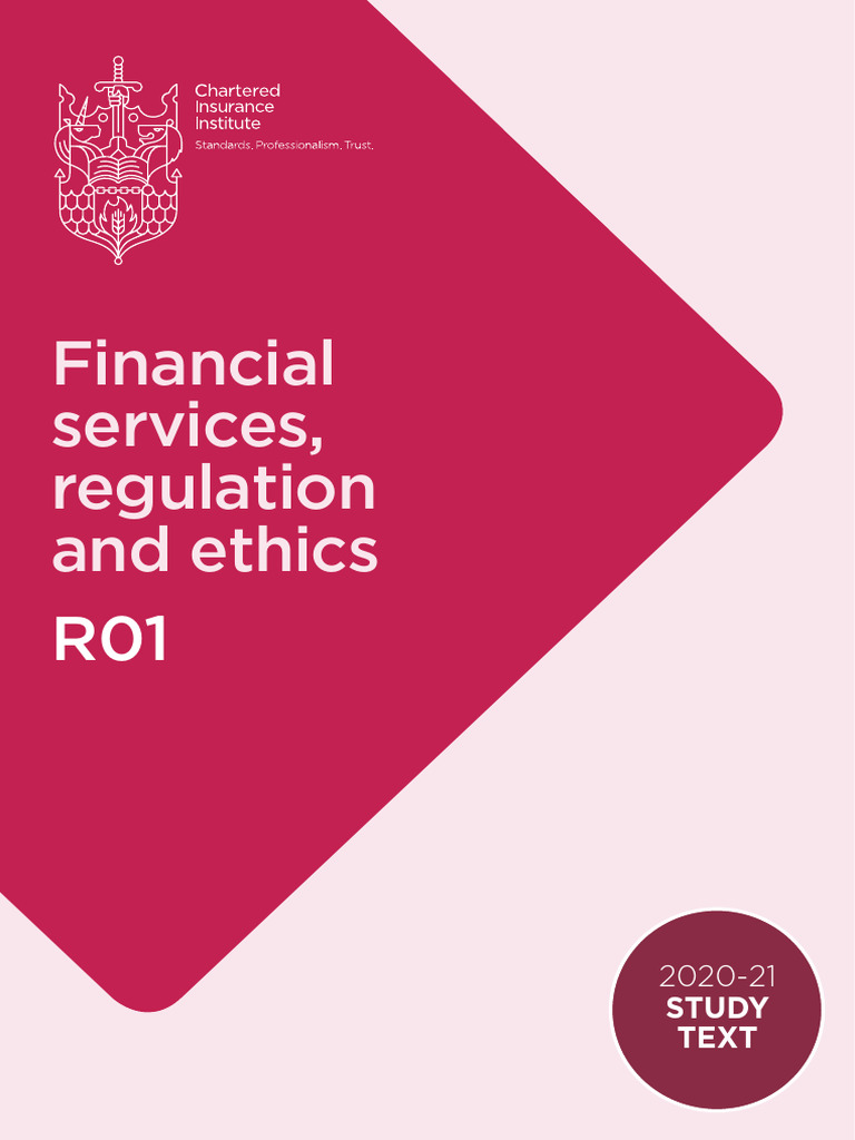 Financial Services, Regulation and Ethics (RGP Compliance, Tessa ...