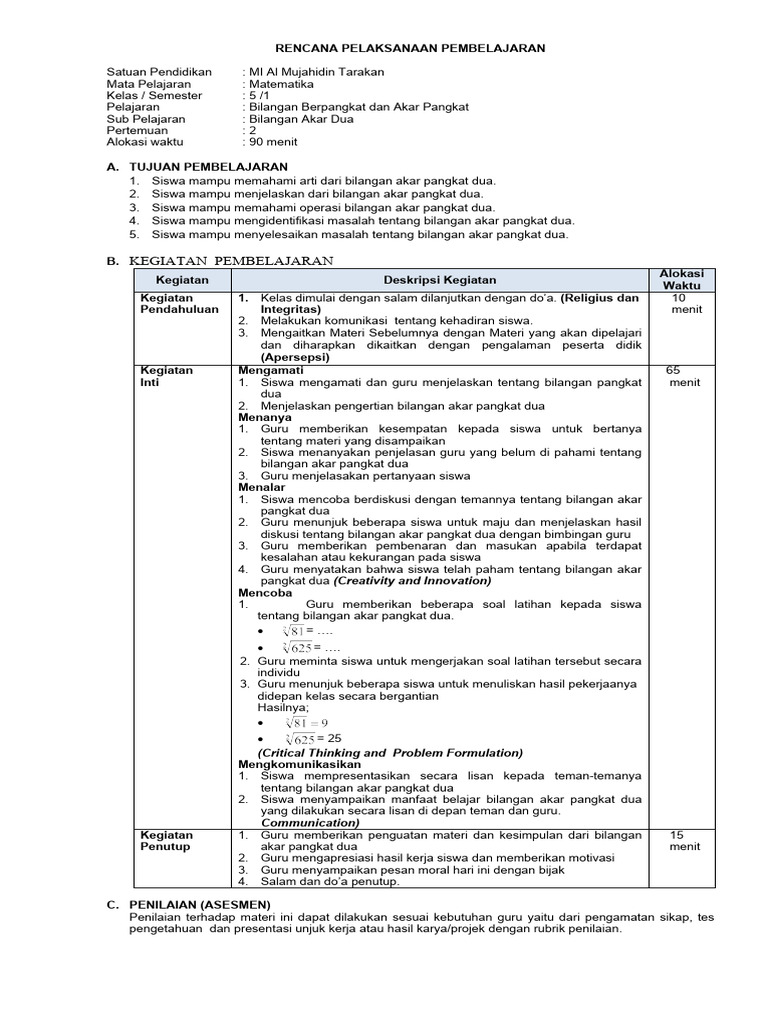 Akar Pangkat Dua | PDF | Karier & Perkembangan