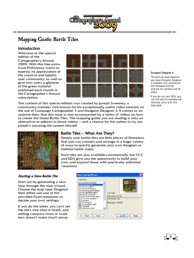 CA36B Mapping Guide Battle Tiles | Download Free PDF | Wall | Tile