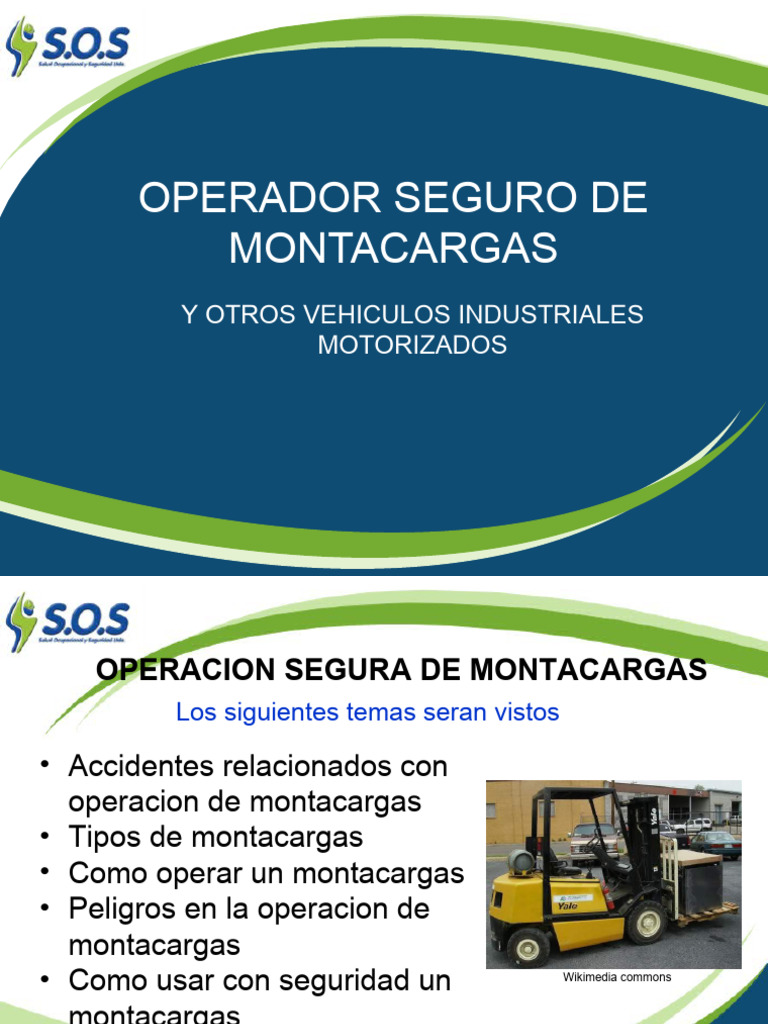 Curso Operador Seguro de Montacargas Osha Completa | Descargar gratis ...