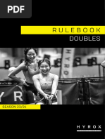 HYROX Adaptive Rulebook 2024/25 | PDF | Wheelchair | Kettlebell