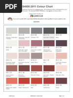 bs4800 Colour Chart | PDF