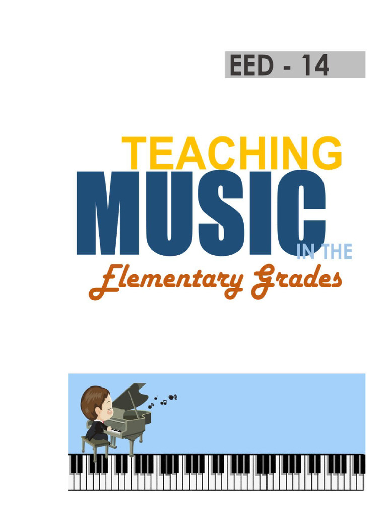 Eed 14 Teaching Music in The Elementary Grades | PDF | Clef | Musical ...