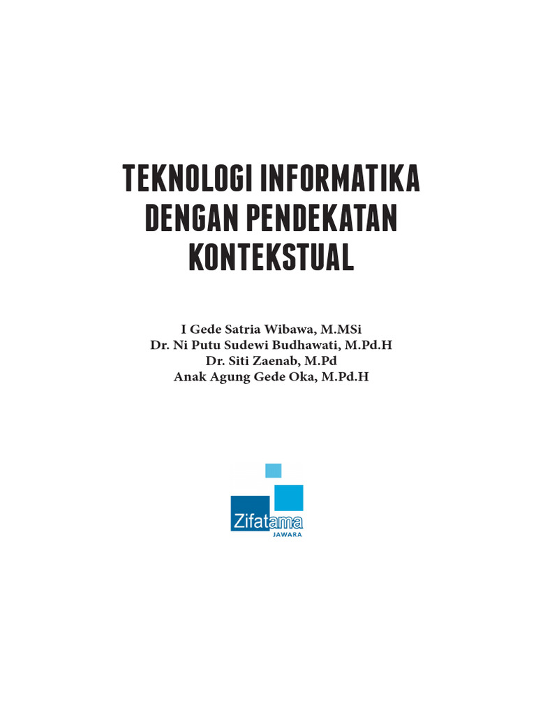 TEKNOLOGI INFORMATIKA Revisi 1 1 | PDF