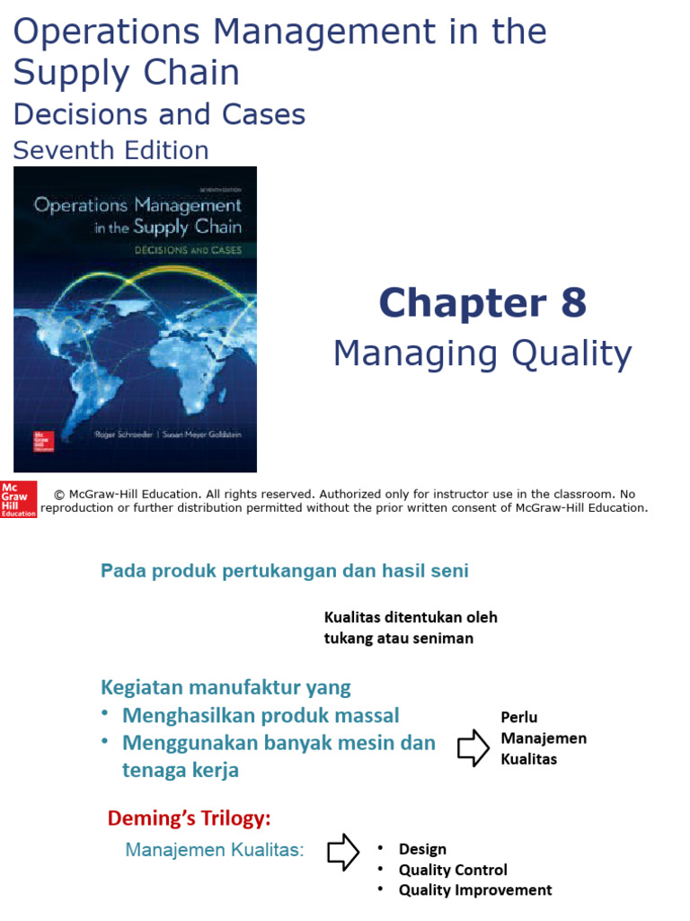 Schroeder CH08 Accessible | PDF | Iso 9000 | Quality Management