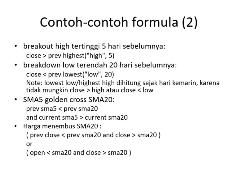 Data Saham Indonesia PPT-19 | PDF