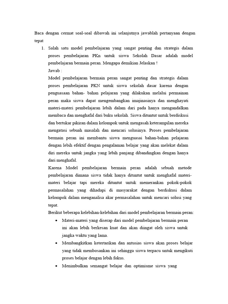Tugas 2 Materi Dan Pemb PKN | PDF