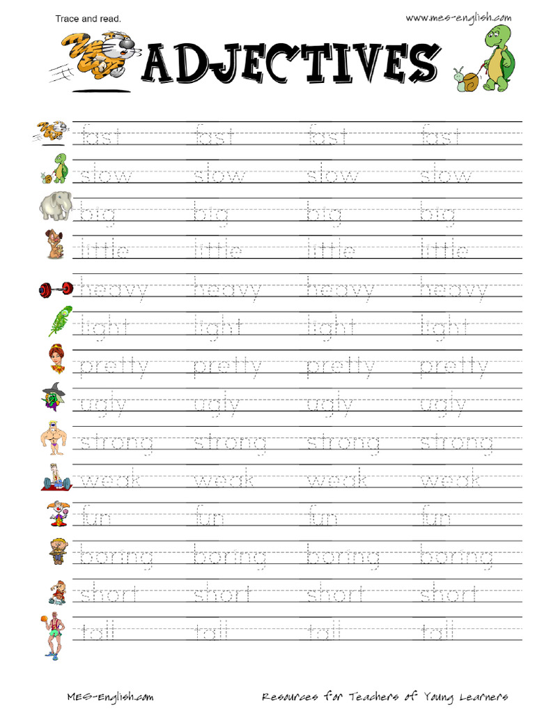 MES Worksheets - Print Page | PDF