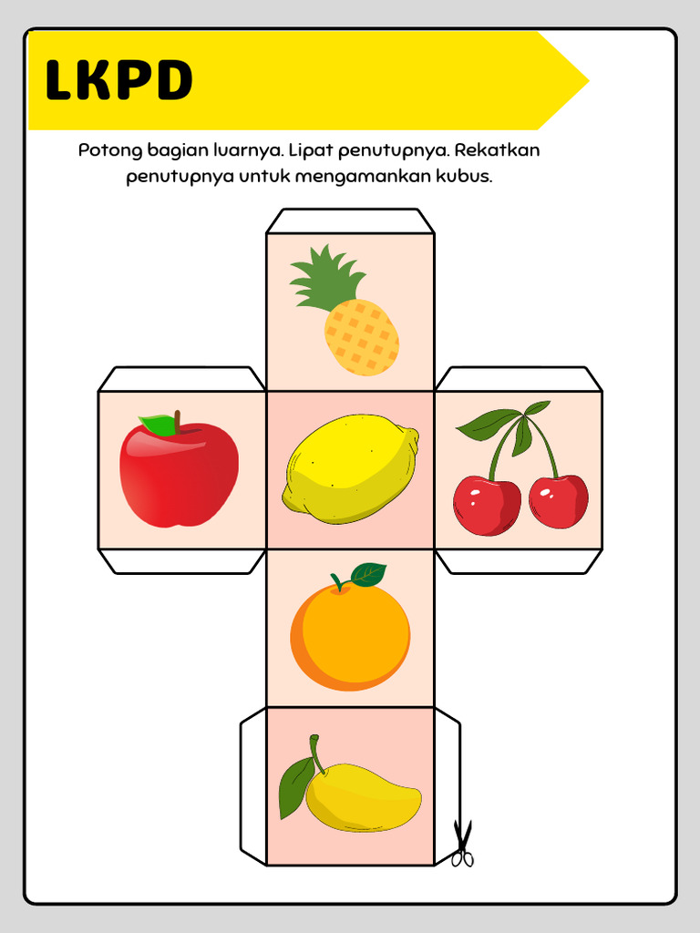 Aktivitas Belajar Dadu | PDF