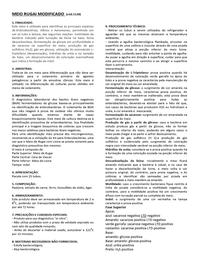 Meio-Rugai-Modificado | PDF | Triptofano