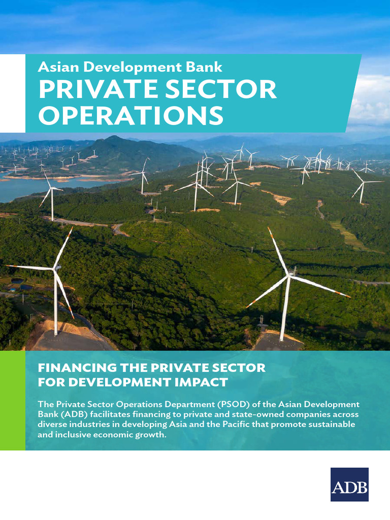 Adb Psod Brochure 2023 | PDF | Asian Development Bank | Infrastructure