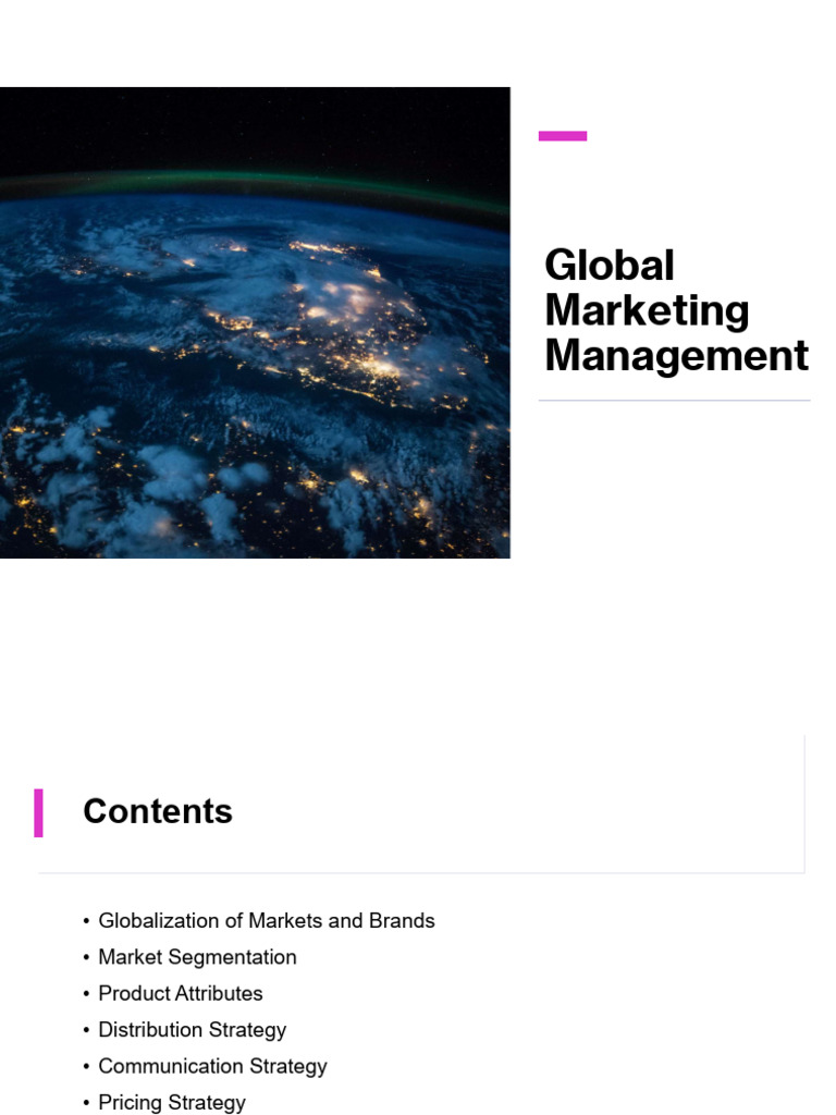 Slides (PDF) Chapter 7 - Global Marketing Management | PDF | Elasticity ...