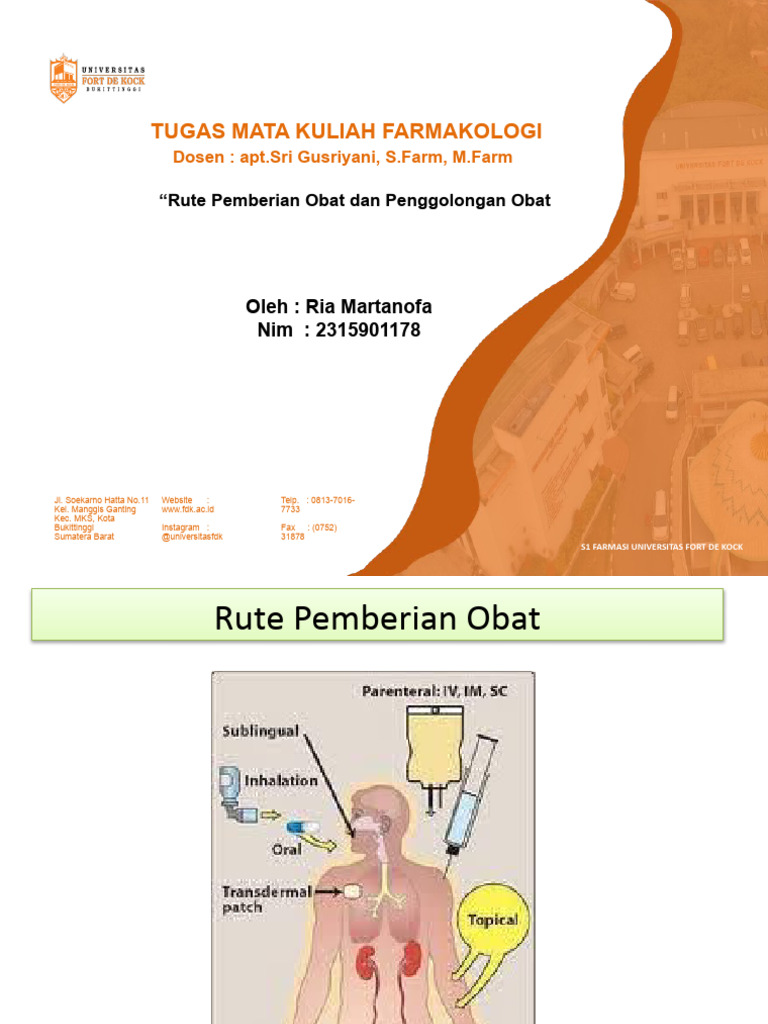 Farmakologi Ria | PDF