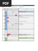 Ntu Academic Calendar Ay2025 26 (Semester) | PDF | Observances