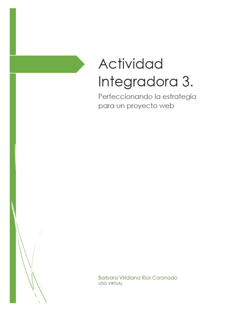 Cronograma Del Proyecto Web INTEGRADORA | PDF | Red mundial | Internet y web