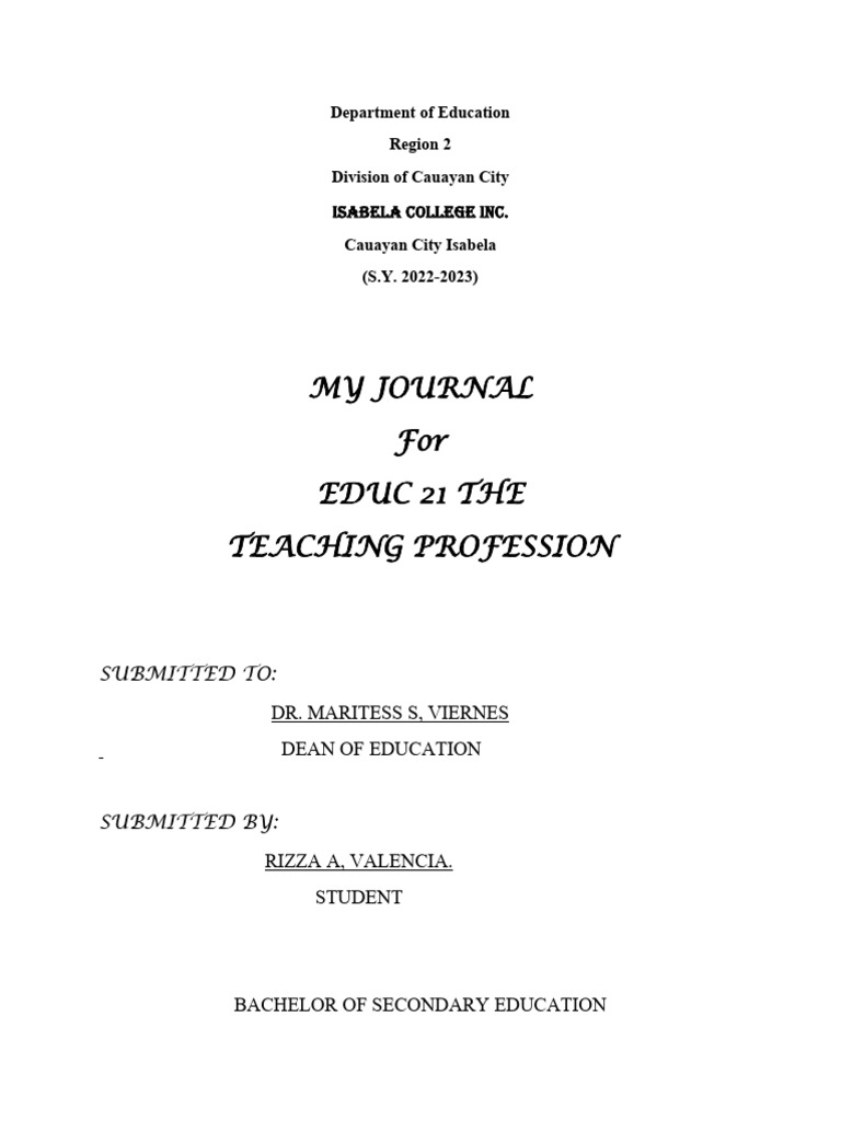 Journal Educ 21 | PDF | Constructivism (Philosophy Of Education) | Learning