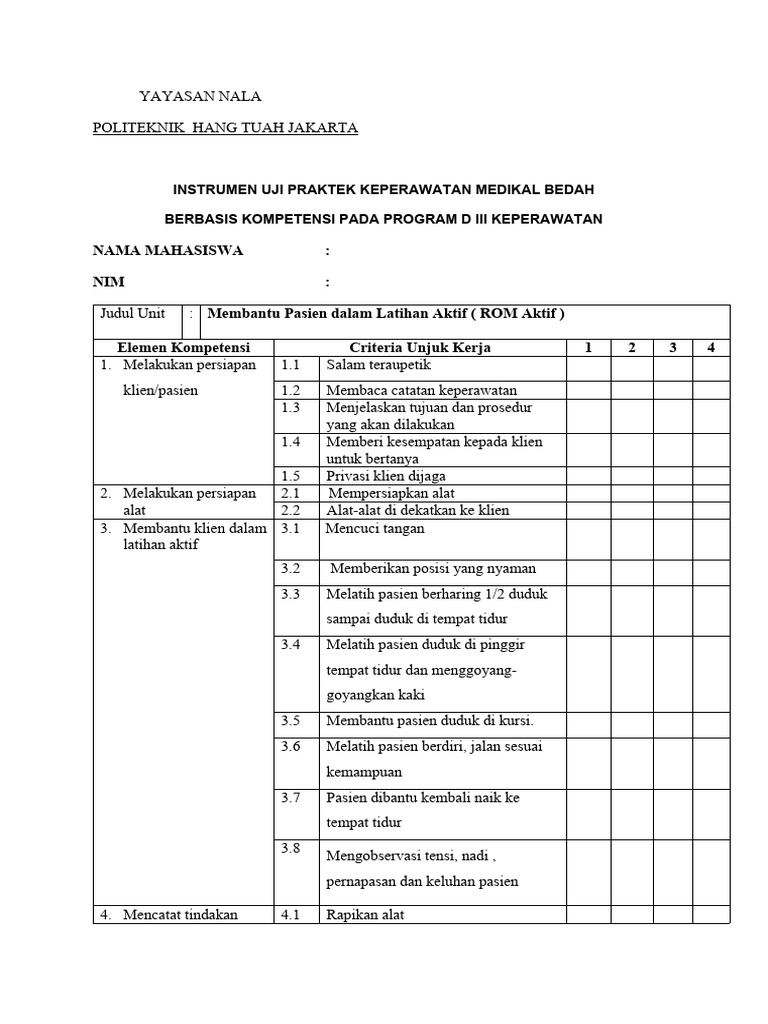 Sop Rom Aktif Dan Pasif | PDF
