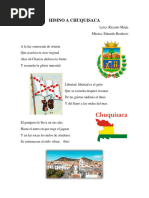 Himno "Es el Mar" de Bolivia | PDF