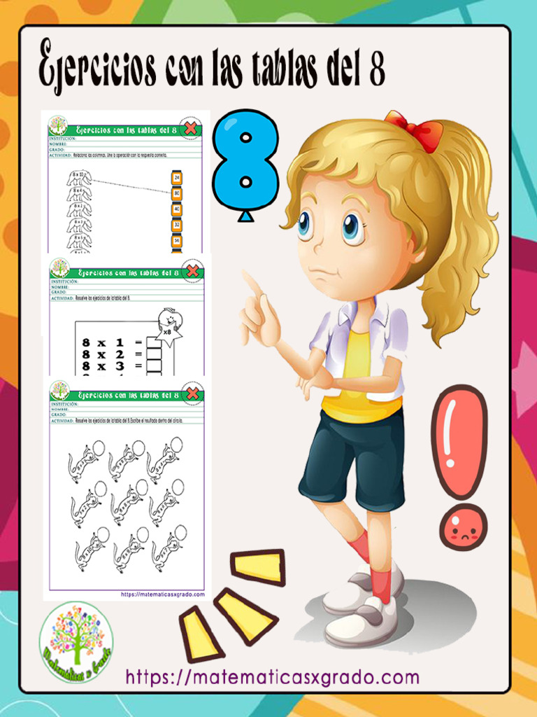 Tabla Del 8 | PDF