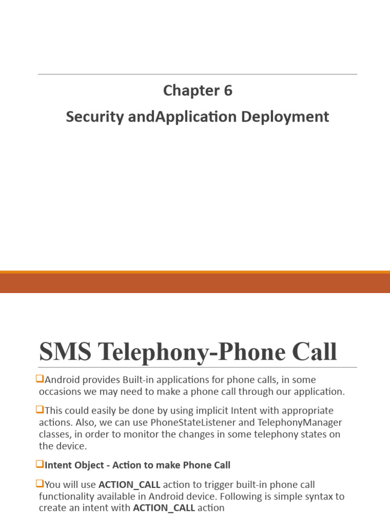 CHP 6 Mad | PDF | Android (Operating System) | Google Play