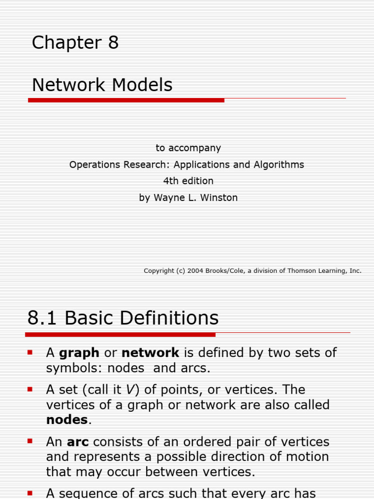 Network Models | PDF | Computational Complexity Theory | Theoretical Computer Science