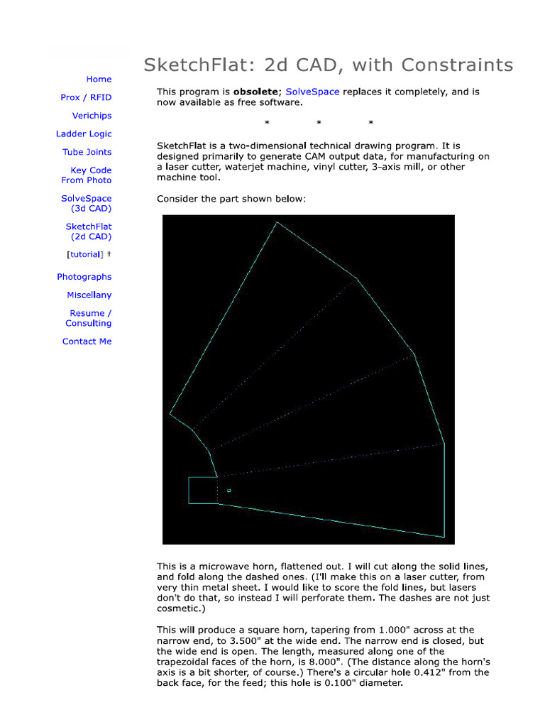 SketchFlat_ 2d CAD, With Constraints | PDF