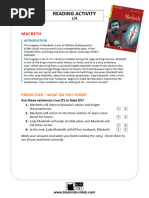 AQA Past Paper Macbeth Questions | PDF