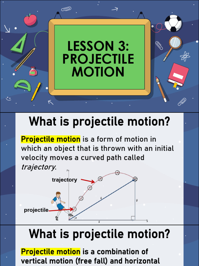 Projectile Motion | PDF | Projectiles | Mechanics