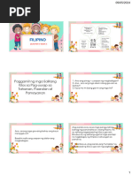 Kalinisan at Kaayusan Sa Pamayanan | PDF