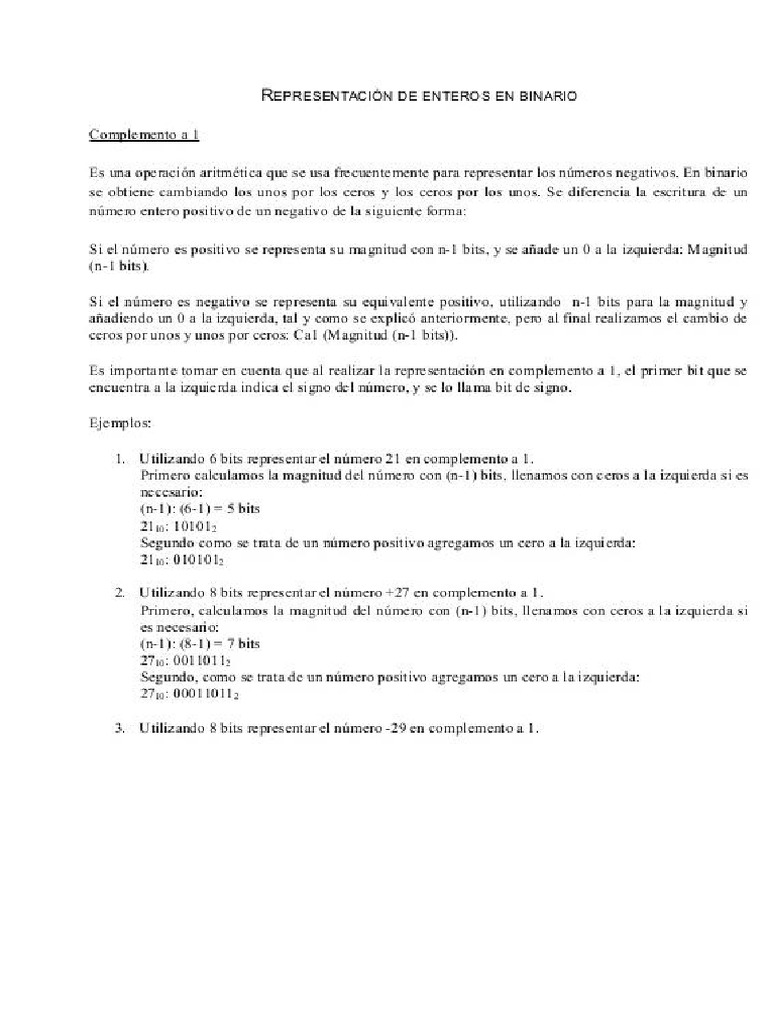 Complemento A 1 y A 2 | PDF