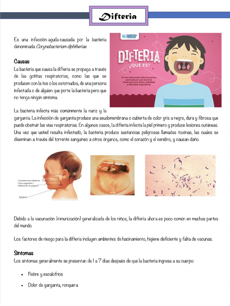 Difteria | PDF