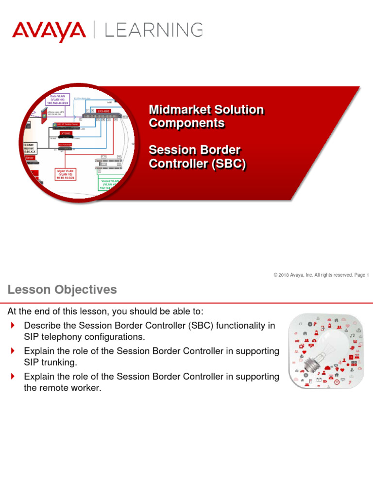 7720 A Session Border Controller For Ip Office Download Free Pdf Session Initiation Protocol