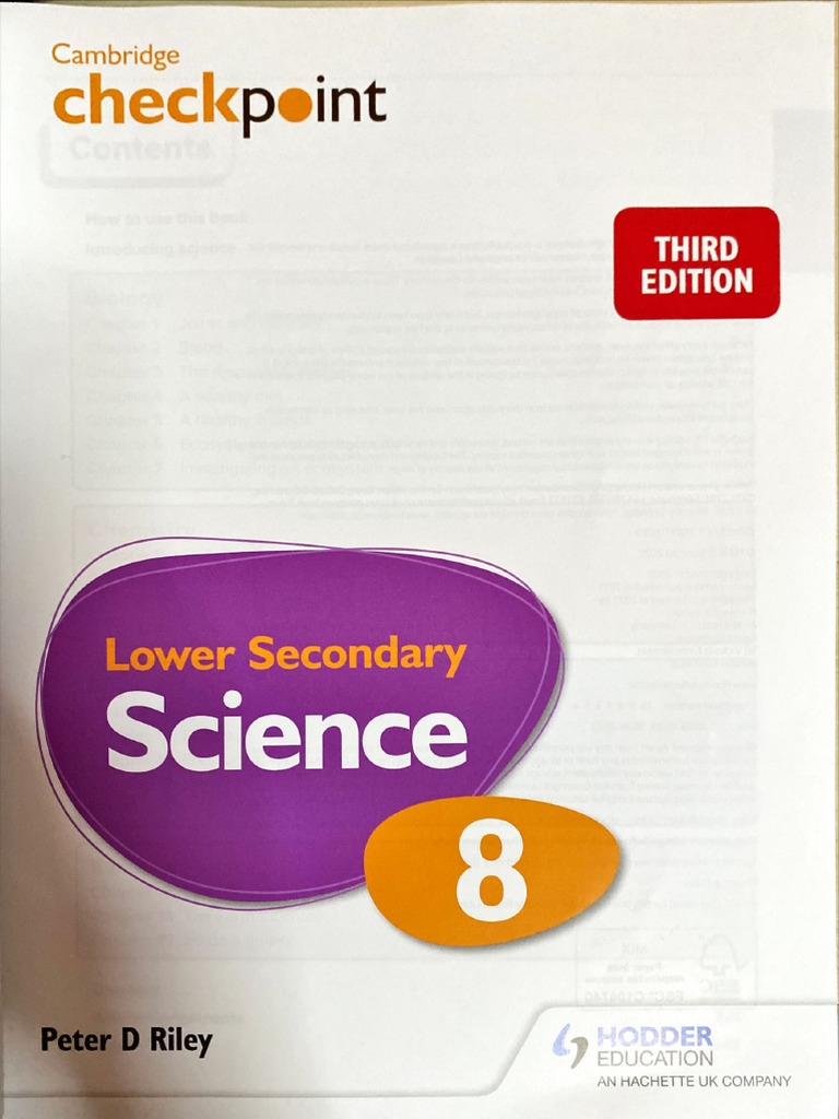 Science Grade 8 - Chapter 1 (Hodders Text Book) | PDF
