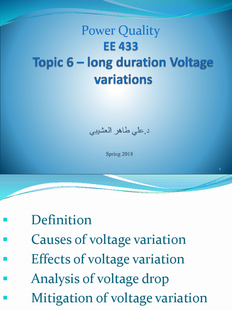 6-Long Term Voltage Change | PDF | Transformer | Capacitor 6-Long Term Voltage Change | PDF | Transformer | Capacitor