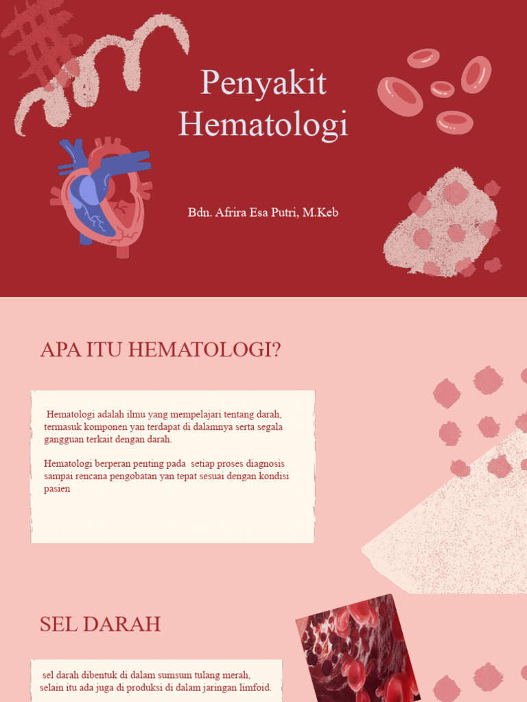 Penyakit Hematologi | PDF | Kesehatan Holistik