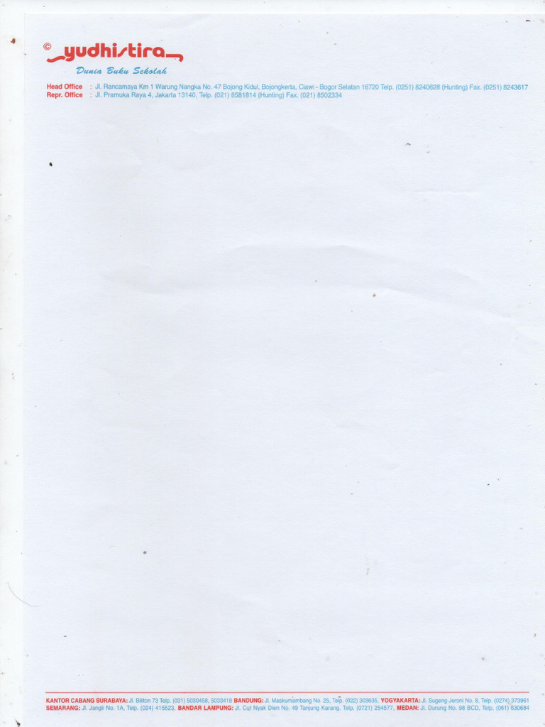 Kop Surat Ygi 001 | PDF