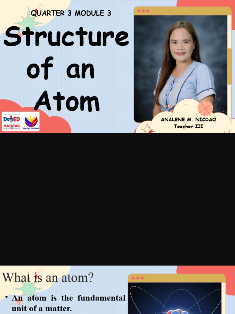 Structure of Atom | PDF | Atoms | Atomic Nucleus