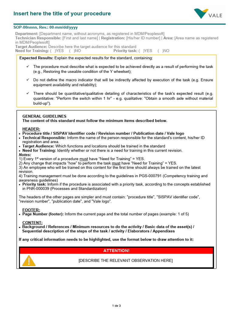 Appendix 1 - PRO Template Word | PDF