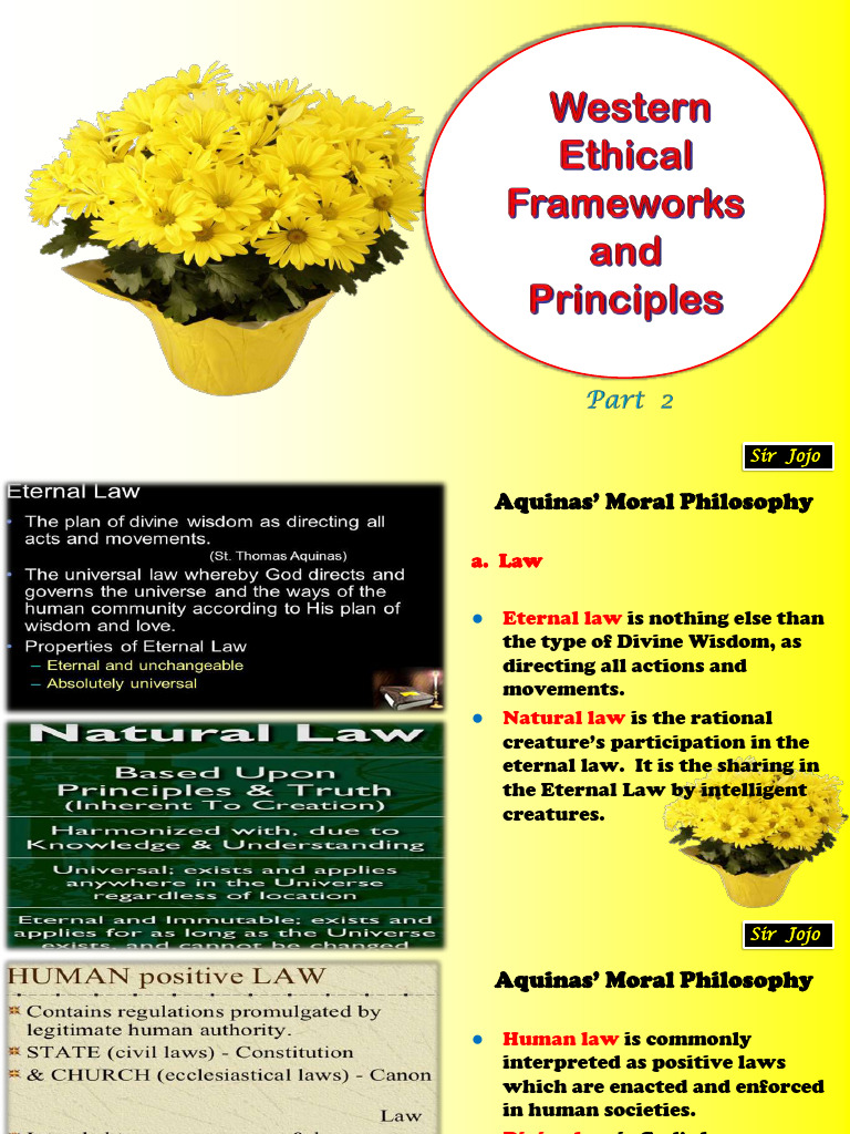 GEC 7 CHAPTER 4 Western Ethical Frameworks and Principles | PDF ...