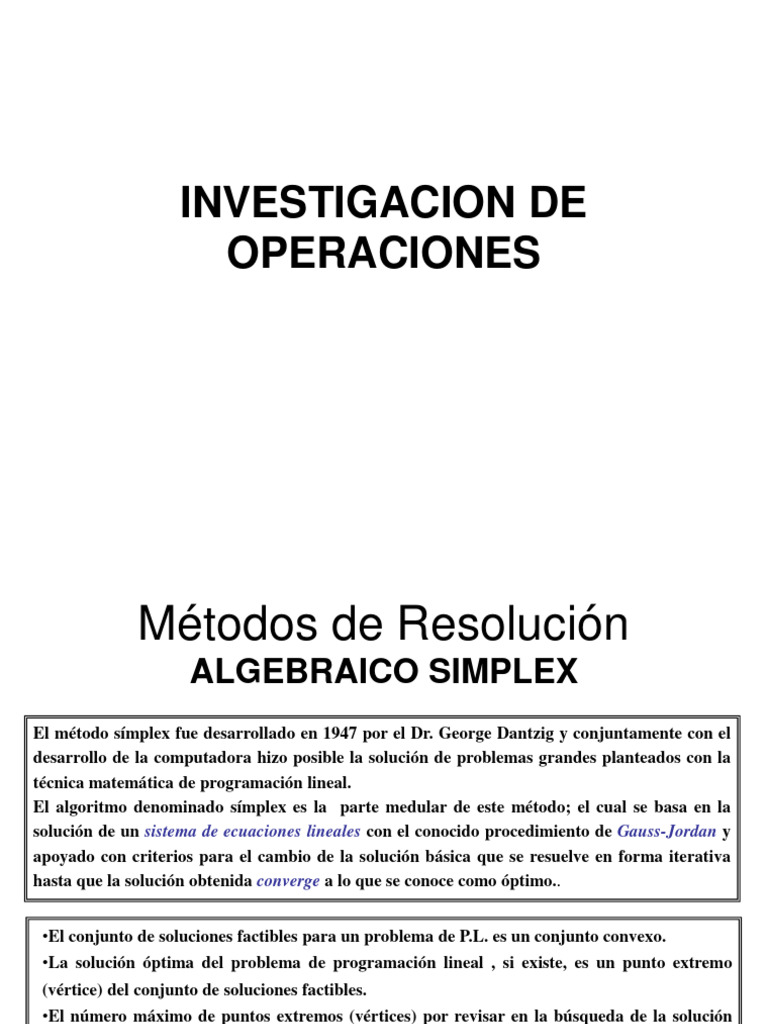 S07 s7 Material | PDF | Programación lineal | Ciencia computacional