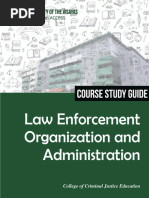 Overview of Law Enforcement Administration | PDF | Law Enforcement ...