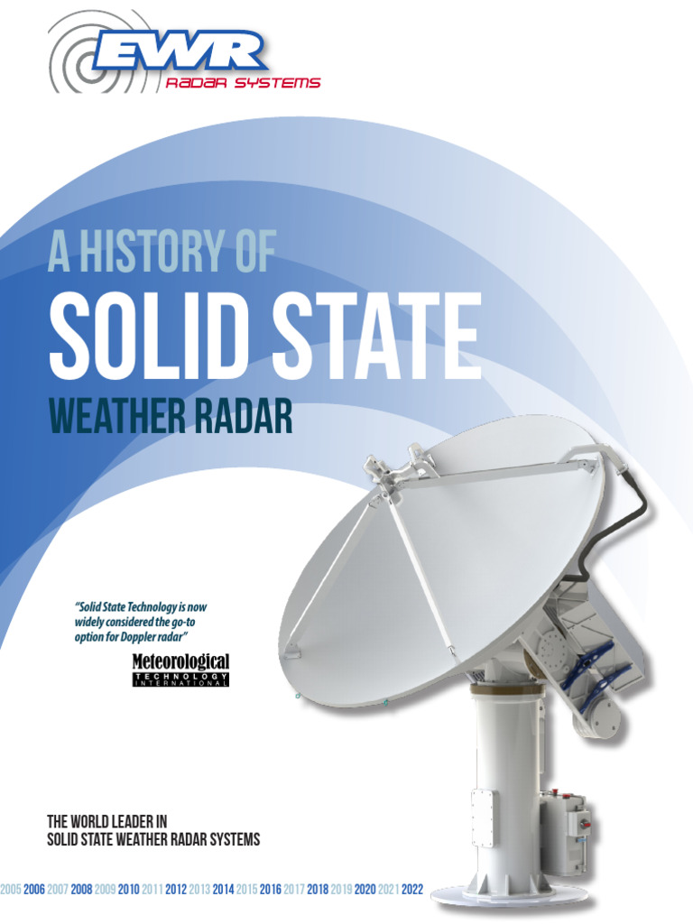 Evolution of Solid State Weather Radar | PDF | Radar ...